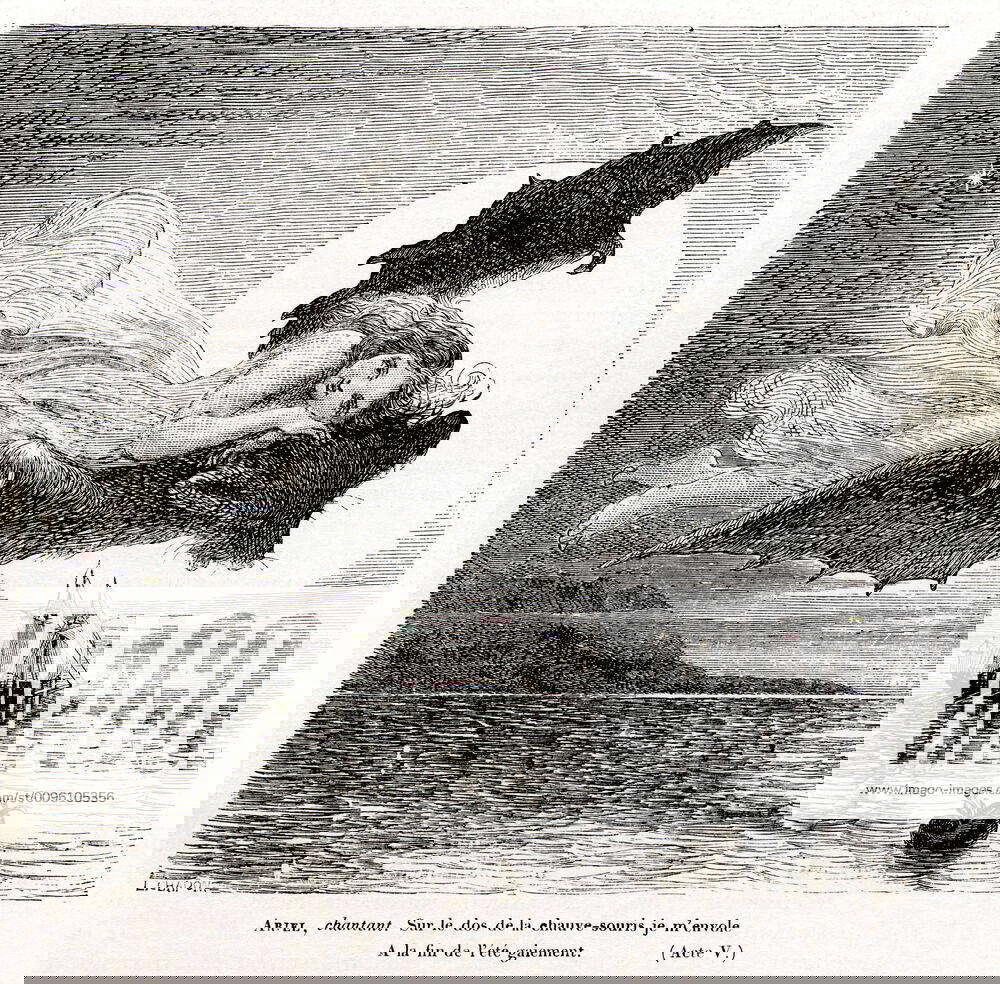 William SHAKESPEARE Works Ariel On the back of the bat I fly Act V ...