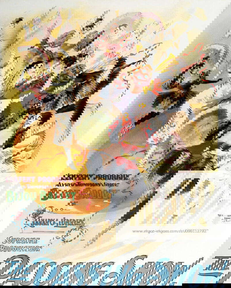 SHOW Dance The Passing Show American poster of show, advertisement for ...