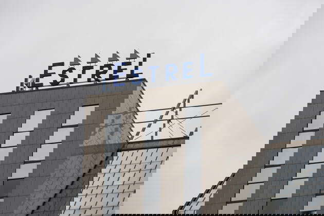 Estrel Hotel at Sonnenallee 225 in Berlin