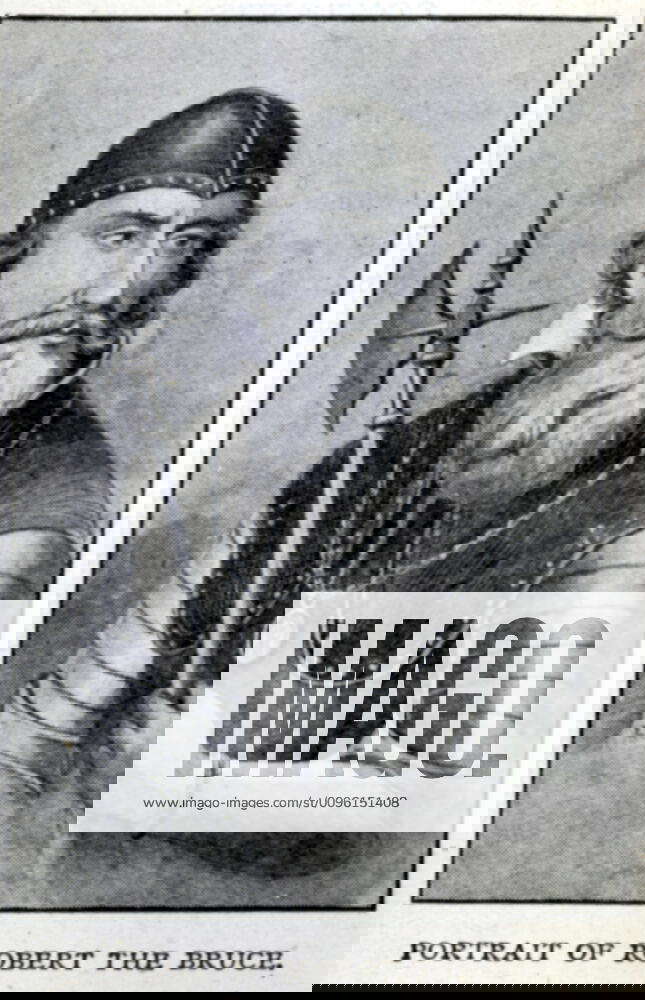 ROBERT DE BRUS Robert de Brus, future Robert I of Scotland 1274 1329 ...