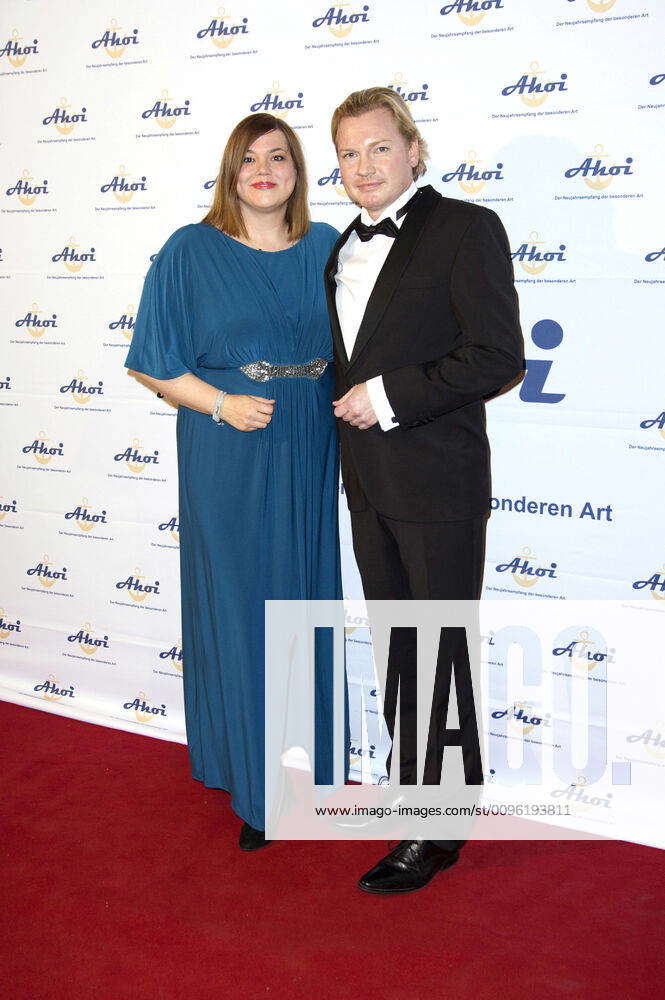 Katharina Fegebank with partner Mathias Wolff at the 14th New Years ...