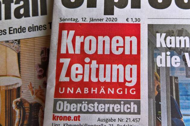 The Neue Kronen Zeitung short Krone is the highest-circulation Austrian ...