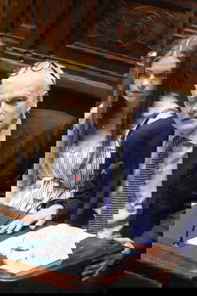 Herman Van Goethem, Rector of the University of Antwerp pictured during ...