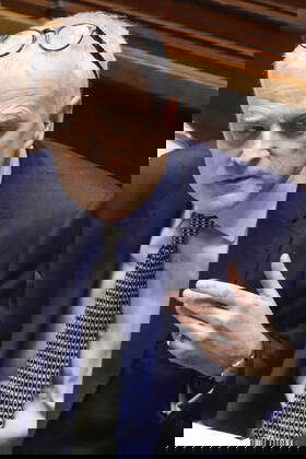 Herman Van Goethem, Rector of the University of Antwerp pictured during ...