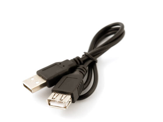 USB connectors, cable. USB (Universal Serial Bus) connectors, cable ...