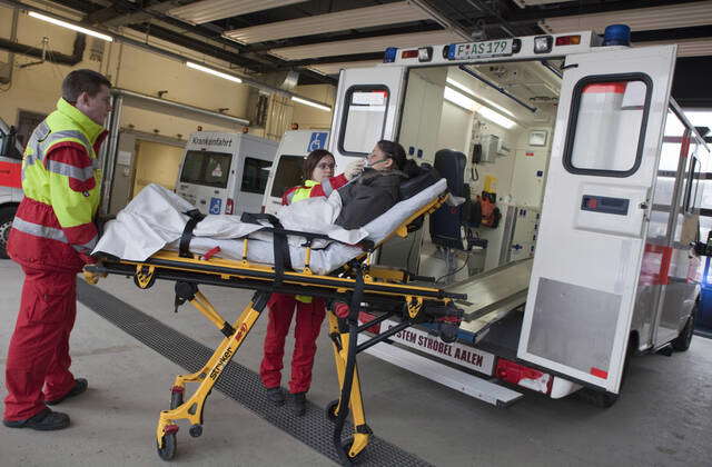 Wiesbaden - Zentrale Notaufnahme in der HSK Wiesbaden ...