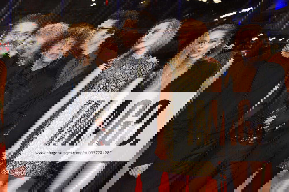 Willem Dafoe, guests, Dounia Sichov, Maria Knofe at the premiere of ...