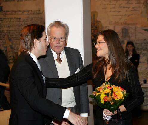 Crown Princess Victoria and Daniel Collert Distribution of the ...