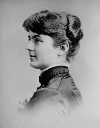 Frances Folsom Cleveland, wife of Grover Cleveland, 22nd President of ...