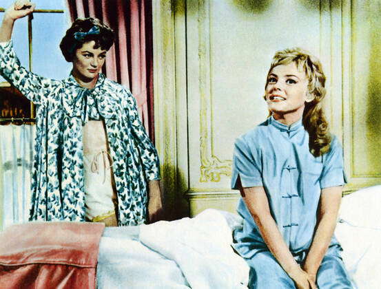 JESSICA, from left: Rosanna Roary, Manuela Rinaldi, Agnes Moorehead ...