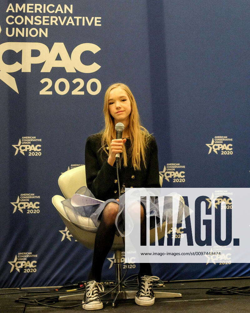 Oxon Hill, Md, USA: Naomi Seibt, dubbed the Ã¬Anti-Gretai, an anti ...