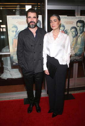 LOS ANGELES, CA - MARCH 2: Claes Bang, Liz Louis-Jensen, at the LA ...