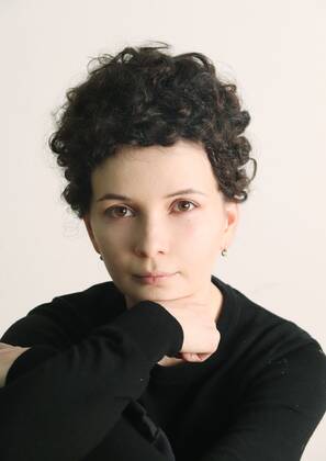 Russian actress Maria Smolnikova