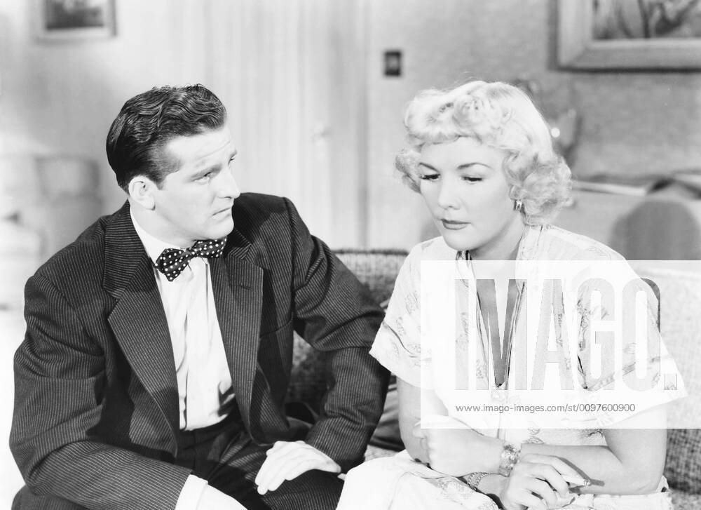 HOT NEWS, from left: Stanley Clements, Veda Ann Borg, 1953 Courtesy Everett