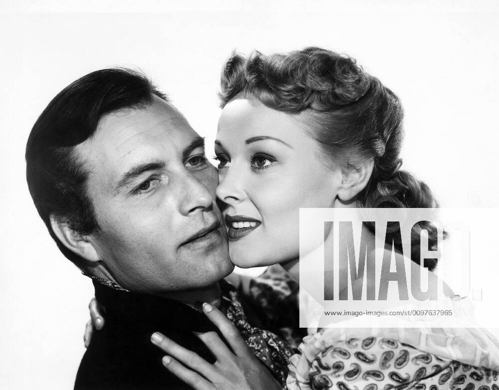 JACK MCCALL DESPERADO, from left: George Montgomery, Angela Stevens ...