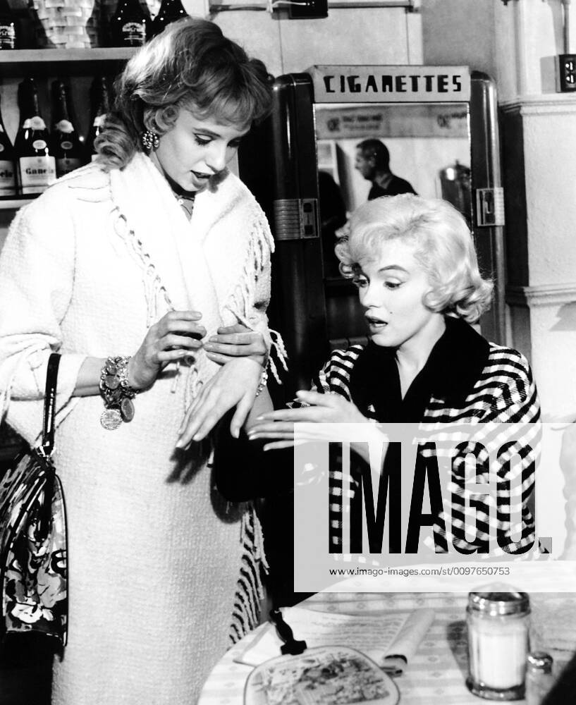 LET S MAKE LOVE, from left, Mara Lynn, Marilyn Monroe, 1960, 20th ...