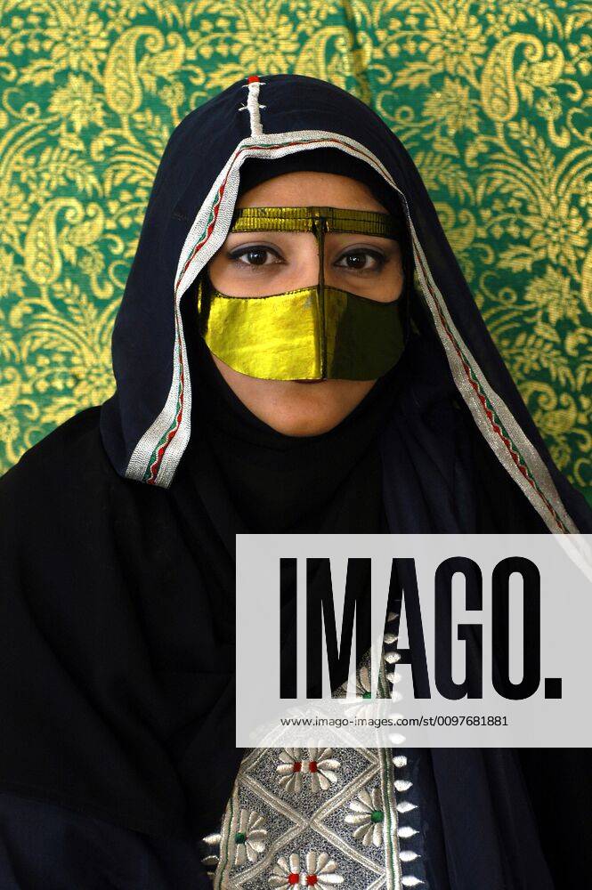 Qatari woman in a traditional dress Doha