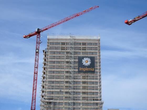 Switzerland In the picture Construction company Implenia Geruest ...