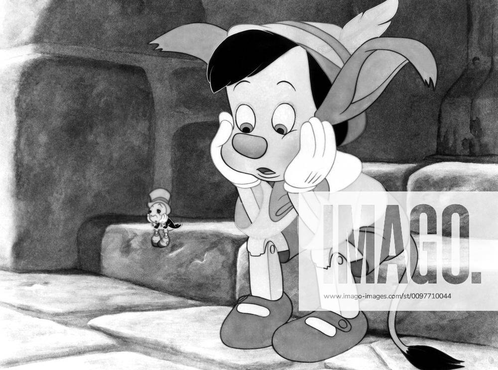 Pinocchio Black And White