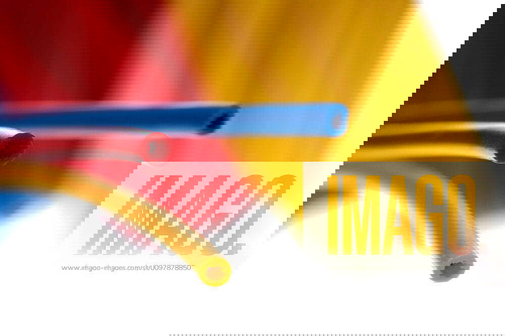 Electric wires Electric wires in isolation of different