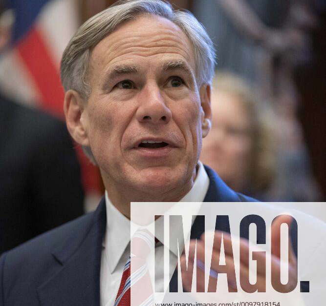 March 13 2020 Austin Texas Usa Tx Gov Greg Abbott Declares A