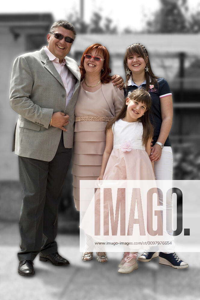 Family A family on the day of First Communion