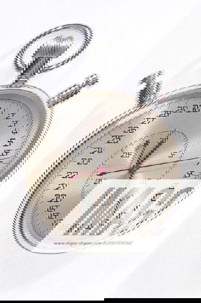 Stopwatch counting out of time on a stop-watch with an intermediate ...