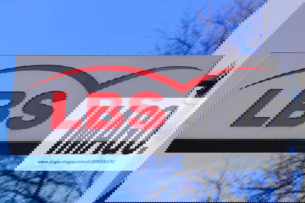 Logo lettering Landesbausparkasse LBS on 18 03 2020 in Duisburg A ...