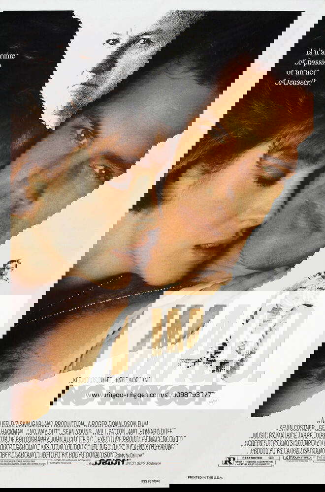 NO WAY OUT, US poster art, from left: Sean Young, Gene Hackman, Kevin ...