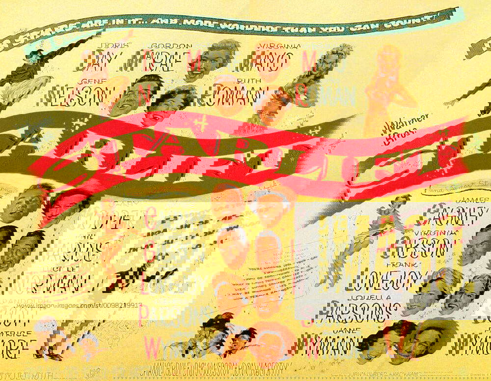 STARLIFT, top from left: Gene Nelson, Gordon MacRae, Doris Day, Ruth ...