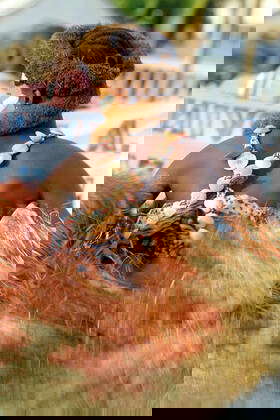 Danse traditionnelle gabonaise, lors d une ceremonie culturelle a ...