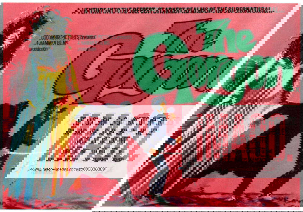 THE GORGON, Prudence Hyman, Peter Cushing, Christopher Lee, 1964 ...