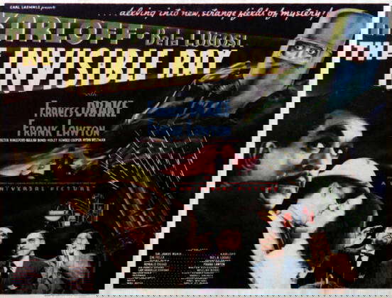 THE INVISIBLE RAY, Boris Karloff, Frank Lawton, Frances Drake, Inez ...