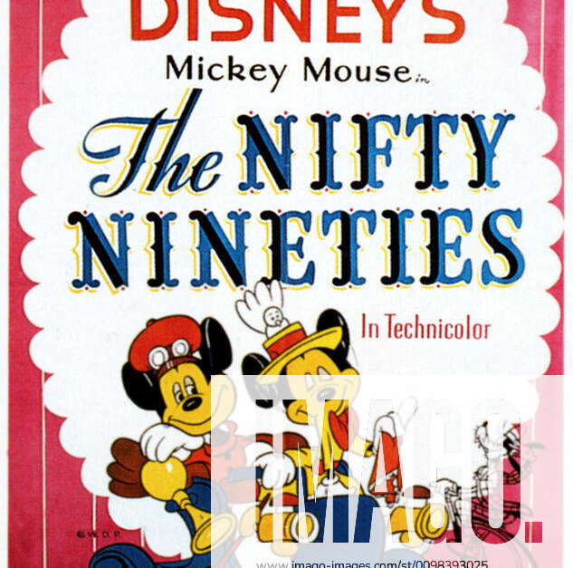 THE NIFTY NINETIES, from left: Mickey Mouse, Minnie Mouse, Goofy, 1941 ...