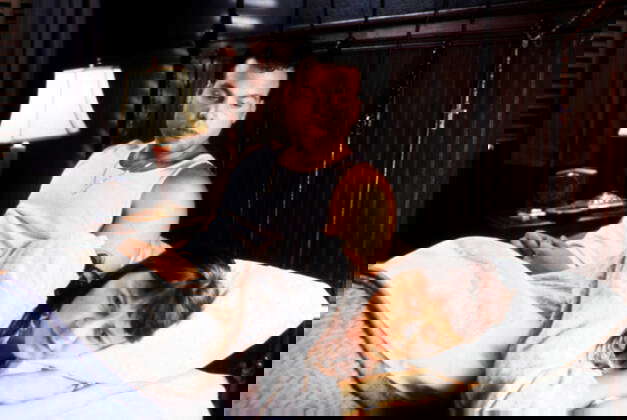 HOUSEHOLD SAINTS, Vincent D Onofrio, Tracey Ullman, 1993, (c) Fine Line ...