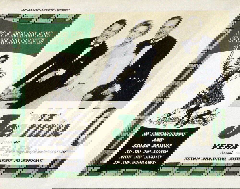 LET S BE HAPPY, (aka WEE JEANNIE), US lobbycard, from left: Tony Martin ...