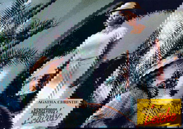 APPOINTMENT WITH DEATH, front form left: Valerie Richards, Amber Bezer ...