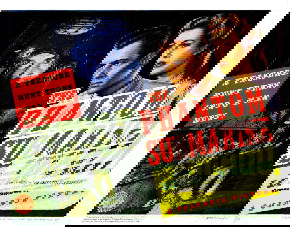 THE PHANTOM SUBMARINE, from left, Bruce Bennett, Anita Louise, 1940 For ...