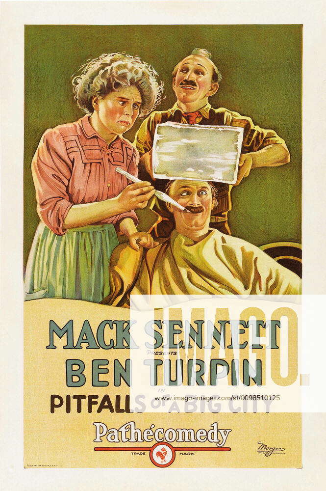 PITFALLS OF A BIG CITY, Dot Farley, James Finlayson, Ben Turpin, 1923 ...