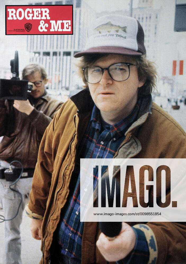 ROGER AND ME, Michael Moore, 1989, Warner Brothers courtesy Everett ...
