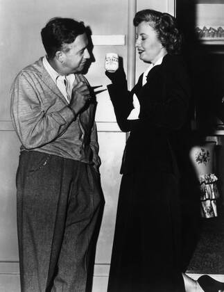 EAST SIDE, WEST SIDE, director Mervyn Le Roy, Gale Sondergaard, James ...