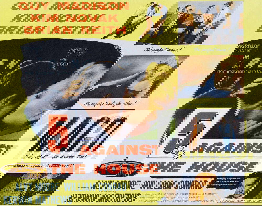 5 AGAINST THE HOUSE, (aka FIVE AGAINST THE HOUSE), from center left ...