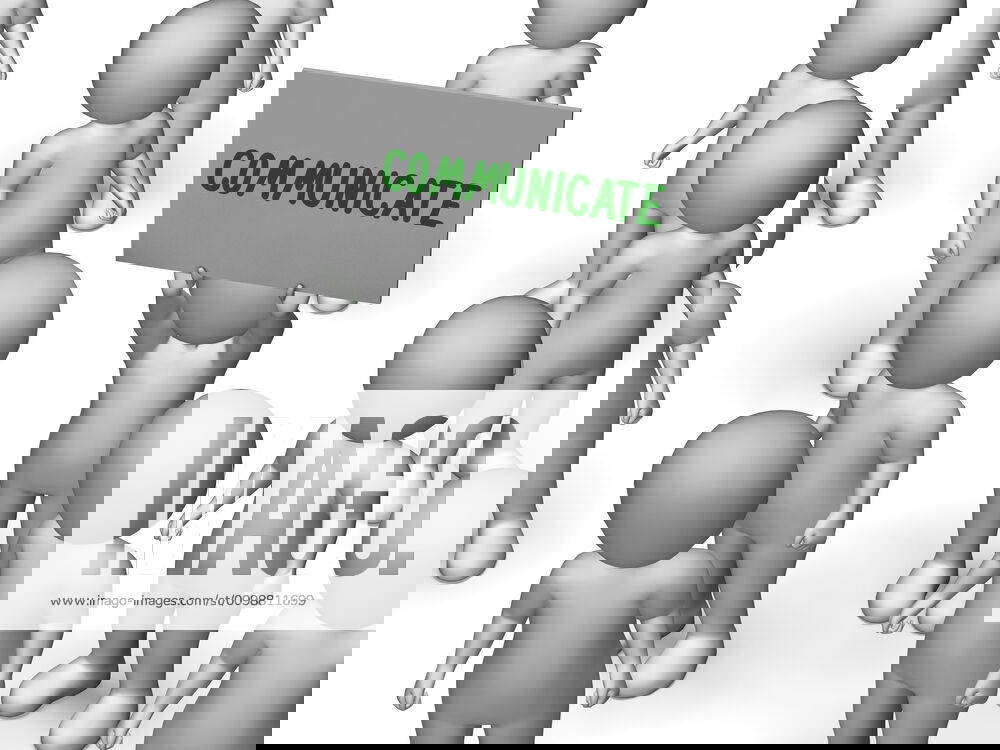 Communicate Sign Shows Speaker Or Discussion Communicate Sign Shows ...