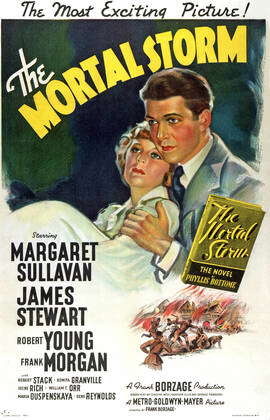THE MORTAL STORM, Margaret Sullavan, James Stewart, 1940 Courtesy Everett