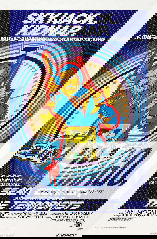 THE TERRORISTS, (aka RANSOM), Sean Connery on poster art, 1975, TM and ...