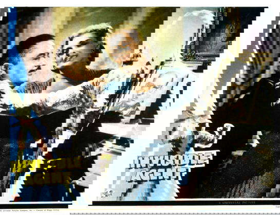 THE INVISIBLE RAY, Boris Karloff, Frank Lawton, Frances Drake, Inez ...