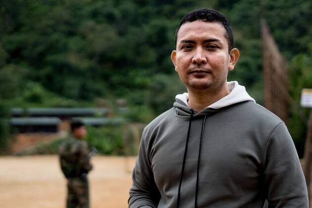 Burmese General Major Twan Mrat Naing, also spelled Tun Myat Naing. is ...