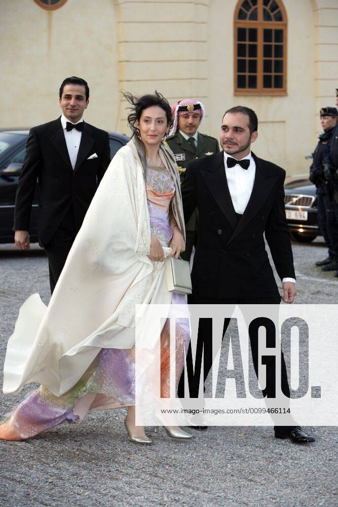 Prince Ali and princess Rhyme of Jordan Private party at Drottningholm ...