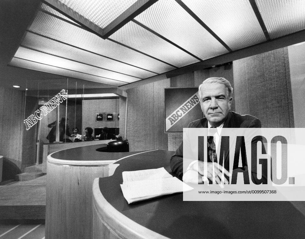 ABC EVENING NEWS, Harry Reasoner (1976), 1953- ABC courtesy Everett ...