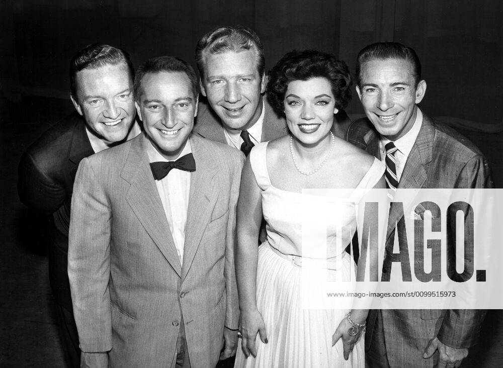 THE GARRY MOORE SHOW, Frank Simms, Garry Moore, Durward Kirby, Denise ...